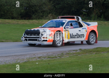 A Ford RS200, Group B, Rally Car on display in "The Pinnacle of ...
