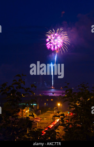 Everett Fireworks 3 Stock Photo - Alamy