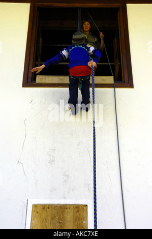 abseiling absailing climbing climb mountain training skill lesson ...