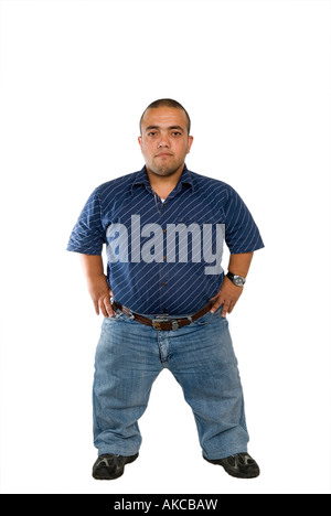 Midget man thinking Stock Photo - Alamy