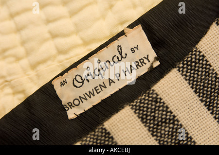 welsh woollen fabric in traditional style , known as 'brethyn cartref ...