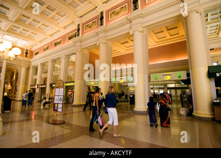 Interior of The Waterfront Station. Vancouver, Canada Stock Photo - Alamy