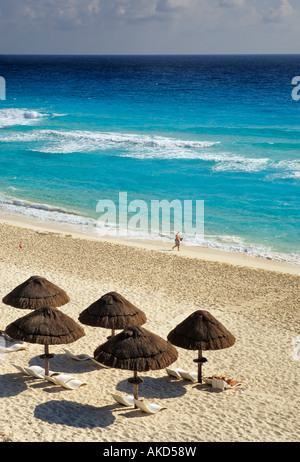 Playa Marlin Caribbean Sea beach at Sheraton Hotel at Zona Hotelera ...