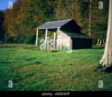 Maentwrog Hayshed originally from Gwynedd, North Wales St Fagans ...