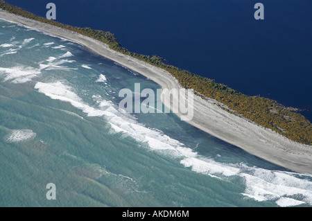 Saltwater Lagoon near Harihari West Coast South Island New Zealand ...