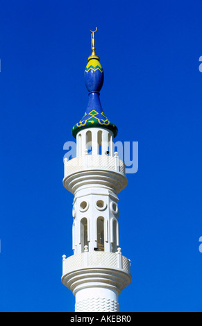 OM, Oman, Al-Wafi südwestlich von Sur, Minarett Stock Photo - Alamy