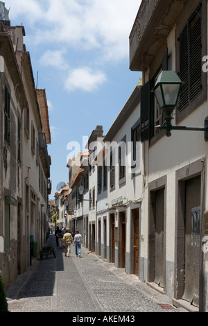 Old Town Zona Velha Funchal Madeira Stock Photo - Alamy
