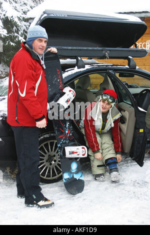 Woman getting ready for holidays Stock Photo - Alamy