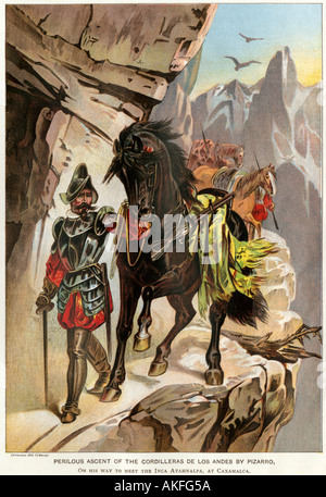 Conquest of the Inca Empire. Francisco Pizarro y Gonzalez, 1st Marquess ...