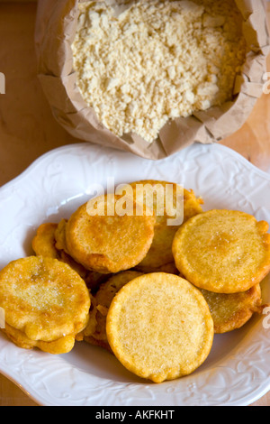 Frisceu, Typical Ligurian salt pancake, Ligury, Italy Stock Photo - Alamy