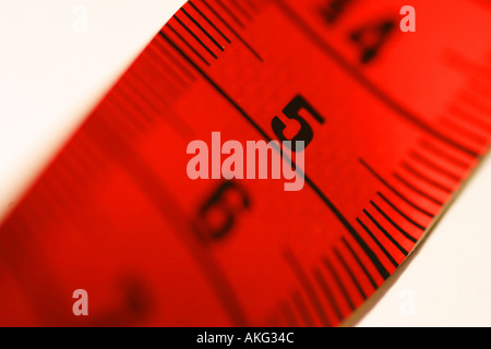 Close-up of a measuring tape over fabric, capturing the essential first ...