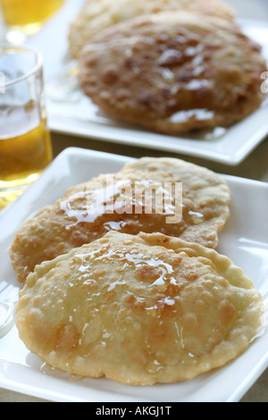 Sebadas dessert, Sardinia, Italy Stock Photo - Alamy