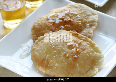 Sebadas dessert, Sardinia, Italy Stock Photo - Alamy