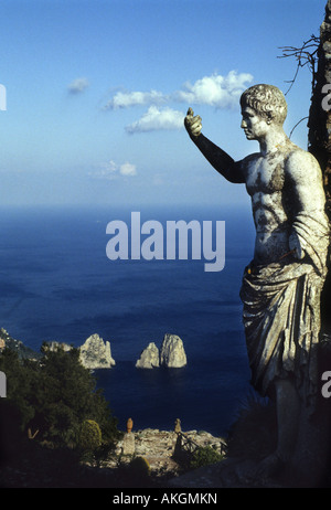 Monte Tiberio, Capri - Italy Stock Photo - Alamy