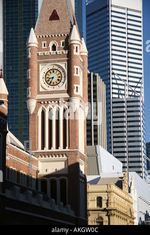 Clock tower Perth Western Australia Stock Photo - Alamy