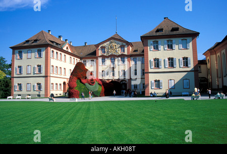 Baroque castle, Insel Mainau, Germany Stock Photo - Alamy
