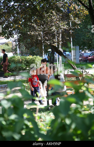 Romanian street child Bucharest Romania Stock Photo - Alamy