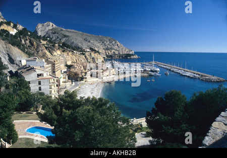 Campomanes, yacht harbour, Altea, Spain Stock Photo - Alamy