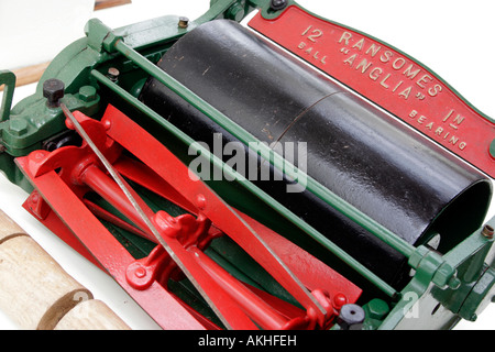 A vintage Ransomes lawn mower Stock Photo - Alamy