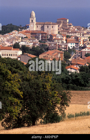 Cityscape, Sirolo, Marche, Italy Stock Photo - Alamy