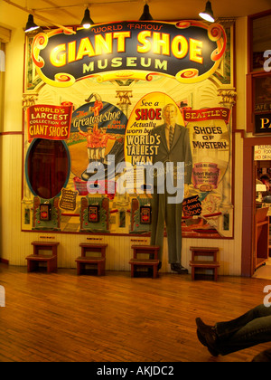 The Giant Shoe Museum in the Pike Place Market in Seattle, Washington ...