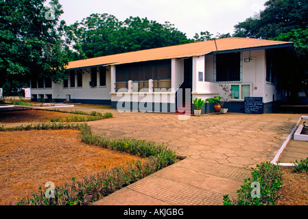 The house and grounds of W.E.B. DuBois museum Accra Ghana Stock Photo ...