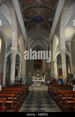 San Lorenzo church, Manarola, Ligury, Italy Stock Photo - Alamy