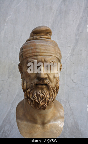 Portrait of a Dacian man Stock Photo - Alamy