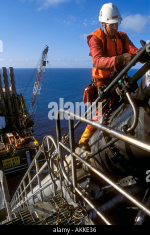 Beryl Bravo North Sea Production Platform Stock Photo - Alamy