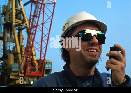 Beryl Bravo oil / gas production platform in the North Sea, 160 miles ...