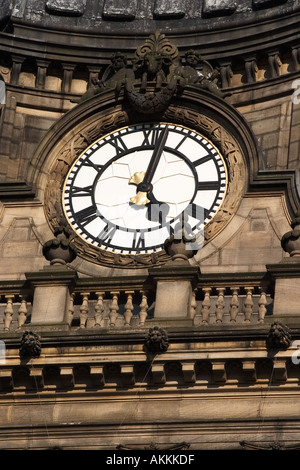 leeds town hall clock face designed by edward beckett denison leeds ...