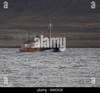 Whale Trawler Hvalur 9 Stock Photo - Alamy