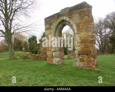 Alvecote Priory ruins, Warwickshire, UK Stock Photo - Alamy
