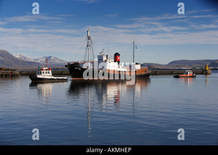Whale trawler Hvalur 9 Stock Photo - Alamy