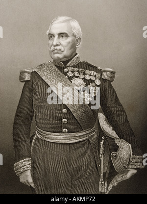 Aimable Jean Jacques Pelissier (1794-1864) French soldier, 1857. Served ...