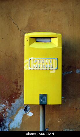 The Poste Vaticane Mailbox, Italy Stock Photo - Alamy