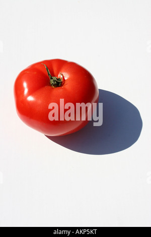 round red Tomato Solanum lycopersicum for a salad Stock Photo - Alamy