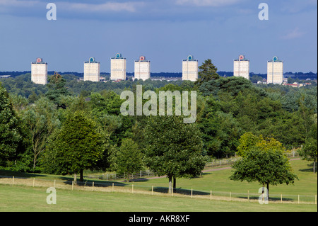 Tower blocks of Motherwell, North Lanarkshire, Scotland Stock Photo - Alamy