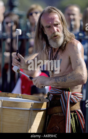 Tu-Bardh Stormcrow Wilson, Street Performer, Tribal Group Clanadonia ...