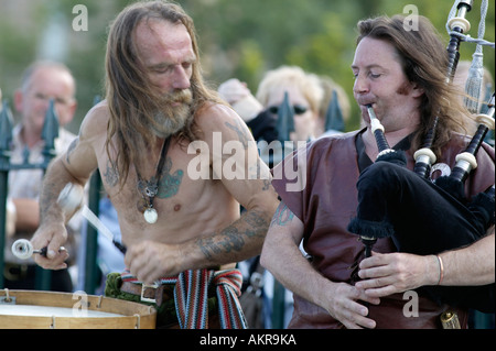Tu-Bardh Stormcrow Wilson, Street Performer, Tribal Group Clanadonia ...