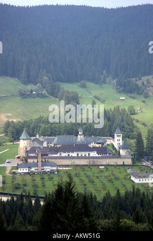 Putna monastery, christian orthodox church, Moldavia, Bucovina, Romania ...