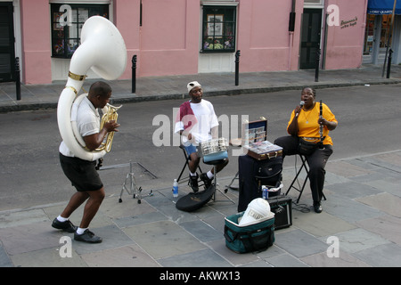 Doreen Ketchens jazz musician playing in French Quarter of New Orleans ...