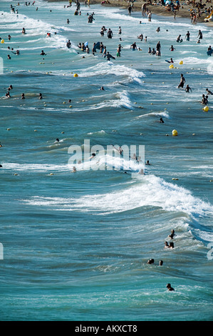 Beach of Saint-Cyr sur Mer at the Cote d'azur in France Stock Photo - Alamy