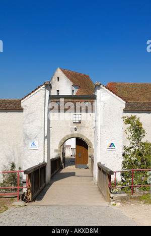 A detail view from the Wildenstein castle- Baden-Wuerttemberg, Germany ...