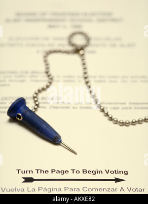Balloting and elections Stock Photo - Alamy