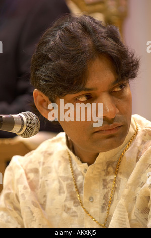 Pakistani singer Sher Miandad Khan and his musicians Stock Photo - Alamy