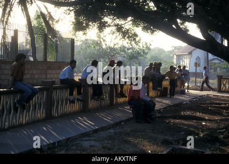 Nicaragua Miskito Coast mosquito indians Puerto Cabezas fishing boats ...
