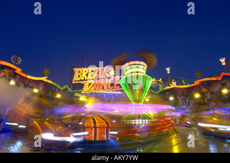 Breakdance fairground ride Stock Photo - Alamy