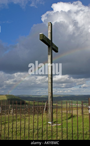 Corbar Cross, Buxton, Derbyshire Stock Photo - Alamy