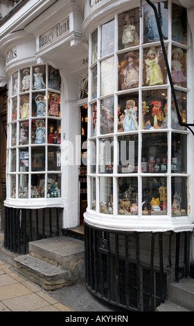 Outside a quaint English doll shop Stock Photo: 15099163 - Alamy
